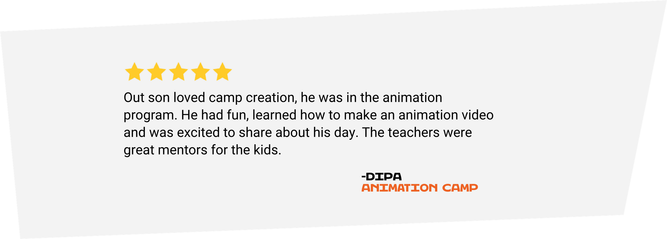 Creator Camp Winter 2022 Animation, Filmmaking and Youtuber Camps