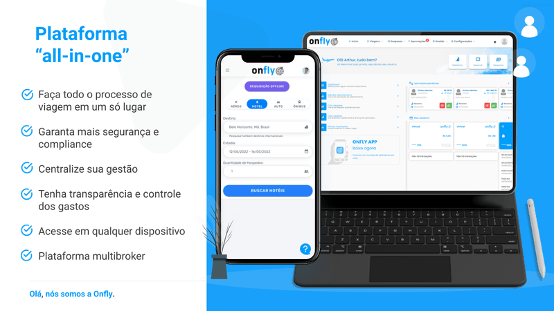 Sistema de gestão com ONFLY
