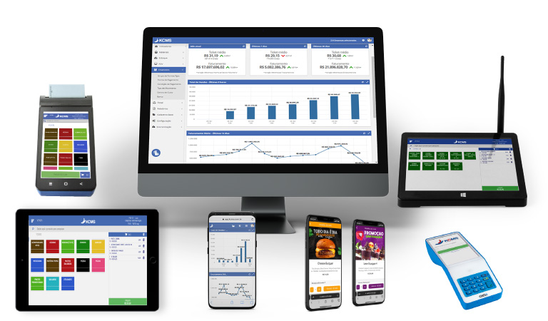 Sistema de gestão com KCMS