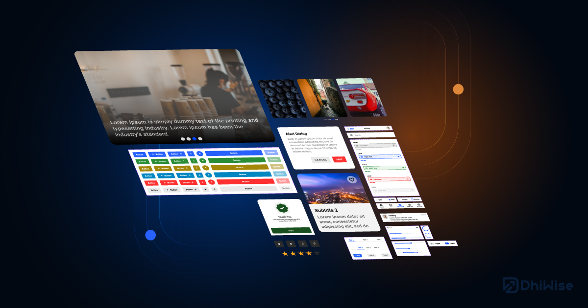 DhiWise UI Kit and the Design Guidelines