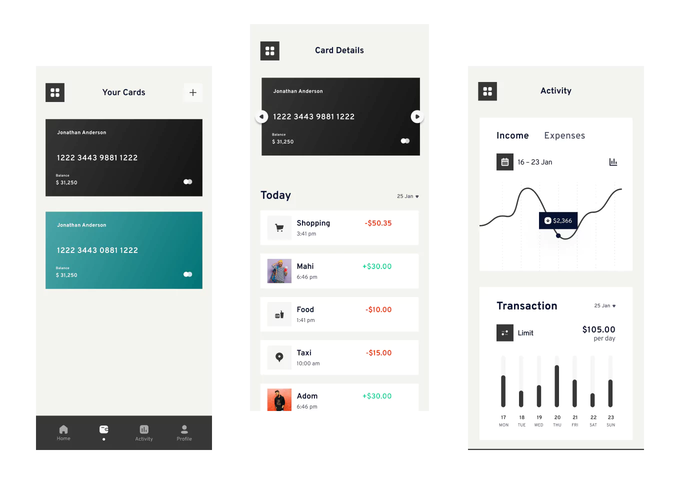 BankBoo Online and Digital Banking App UI kit for Flutter