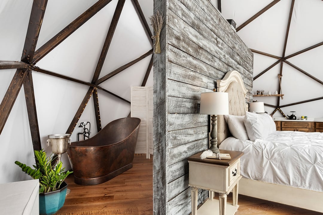 Luxe Dome - Bolt Farm Treehouse