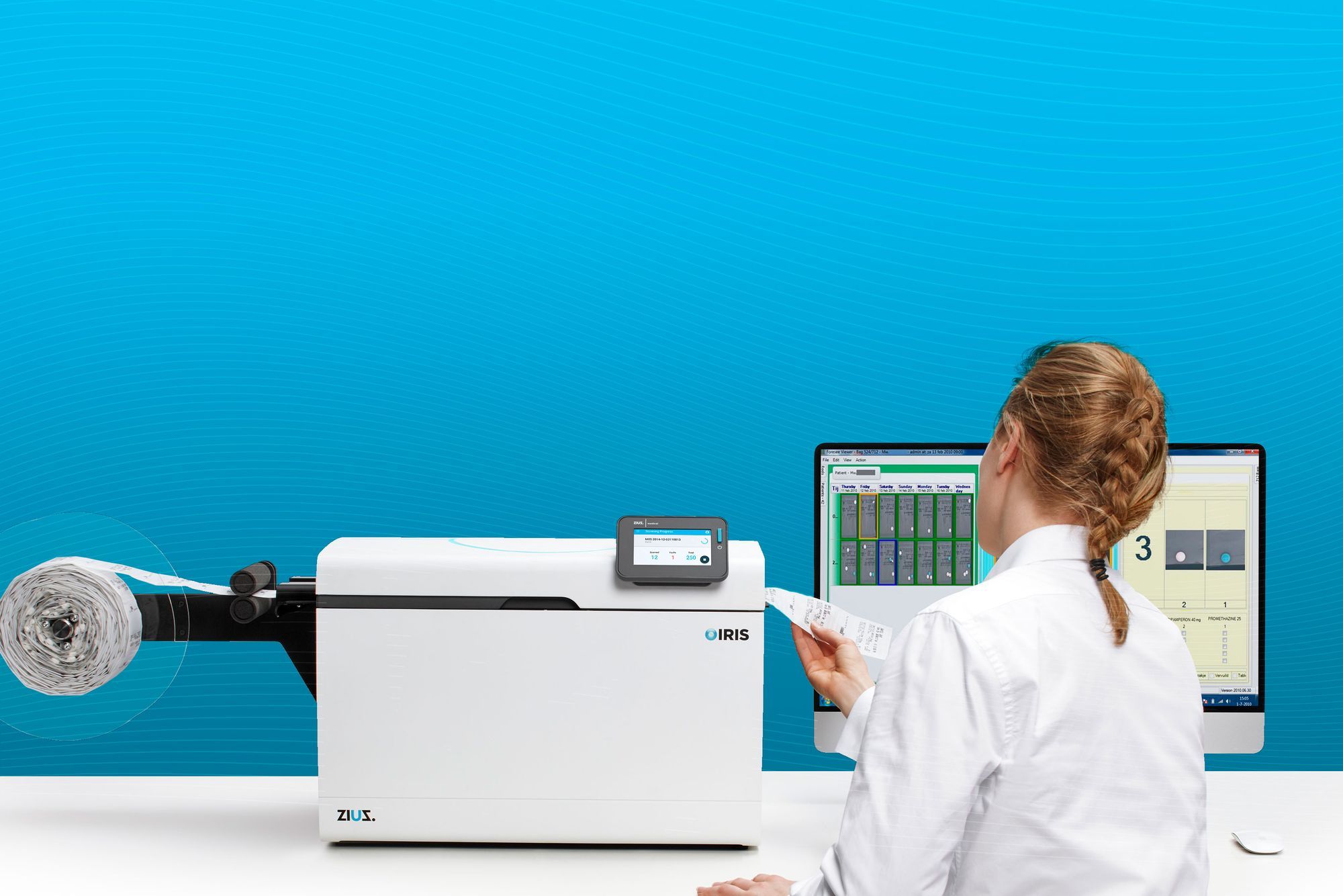 IRIS compact medication scanner