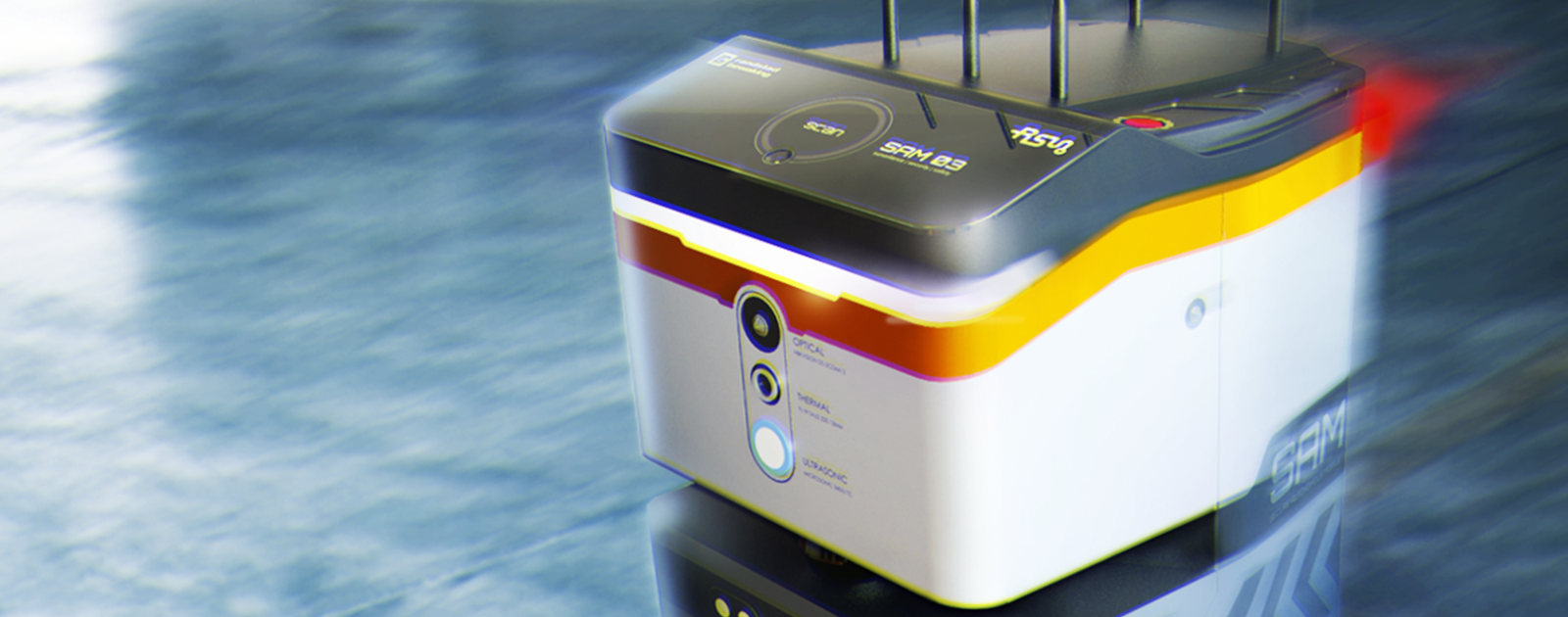 SAM: all-round security robot