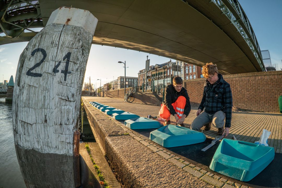 The Ocean Cleanup River Barrier