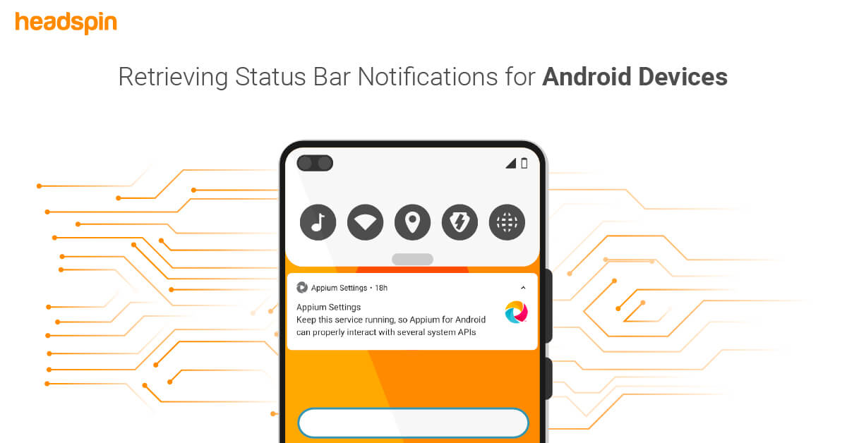 Retrieving Status Bar Notifications for Android Devices