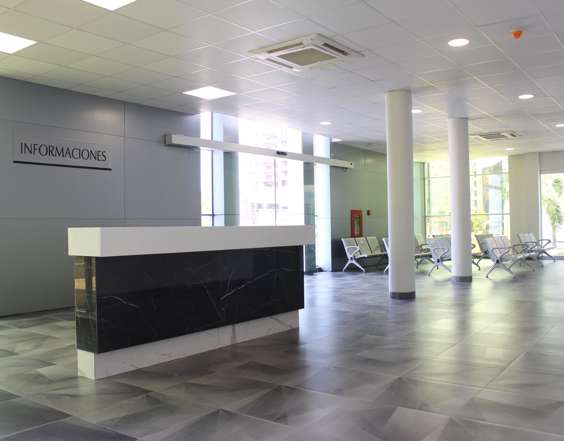 Instalaciones del hospital mas grande y avanzado de Bolivia