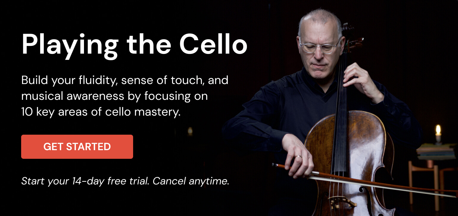 Playing the Cello with Richard Aaron | tonebase Cello