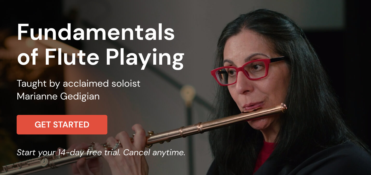 The Fundamentals of Flute Playing with Marianne Gedigian | tonebase Flute