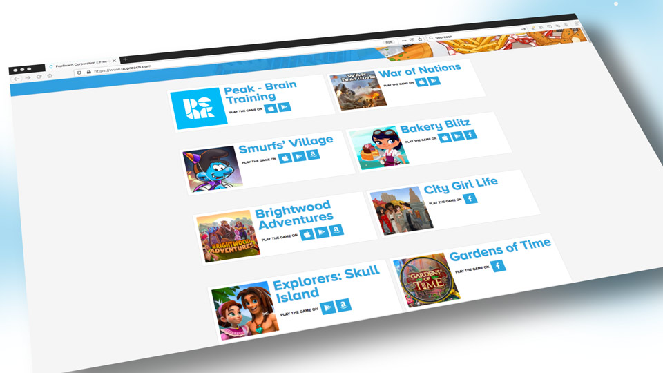 PopReach: 25 Cash-Flowing Games