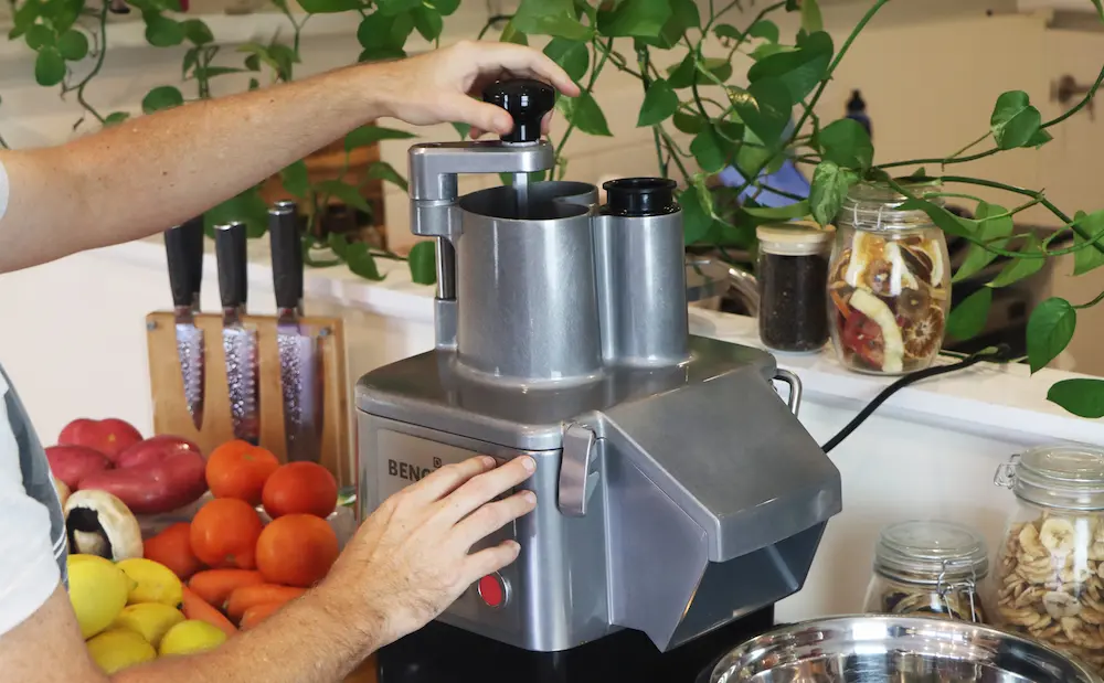 Premium Commercial All-In-One Food Slicer | High-Volume Preparation Machine