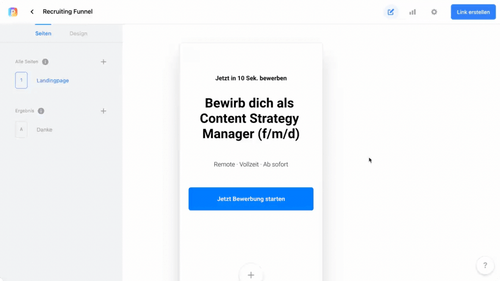 Perspective Funnels - Erstelle atemberaubende Mobile Funnels.