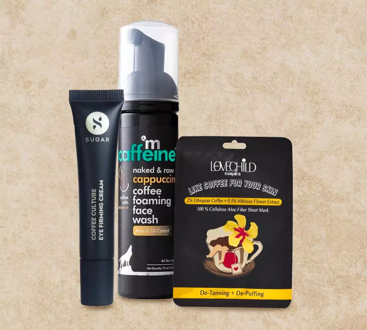Unwind with these coffee-infused skincare products to achieve glowing skin
