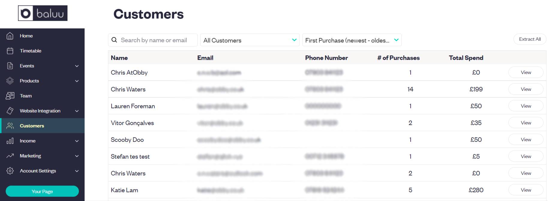 Powerful Booking System & Tools | Baluu