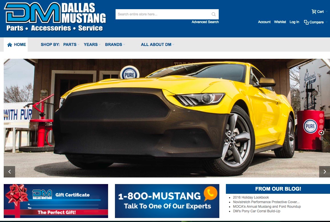 Dallas Mustang Sponsorship Application