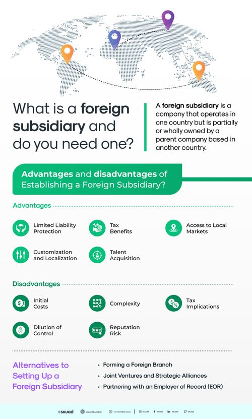 What is a foreign subsidiary | Skuad