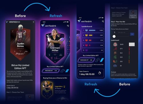 UI/UX Design for VerifiedInk - Designity