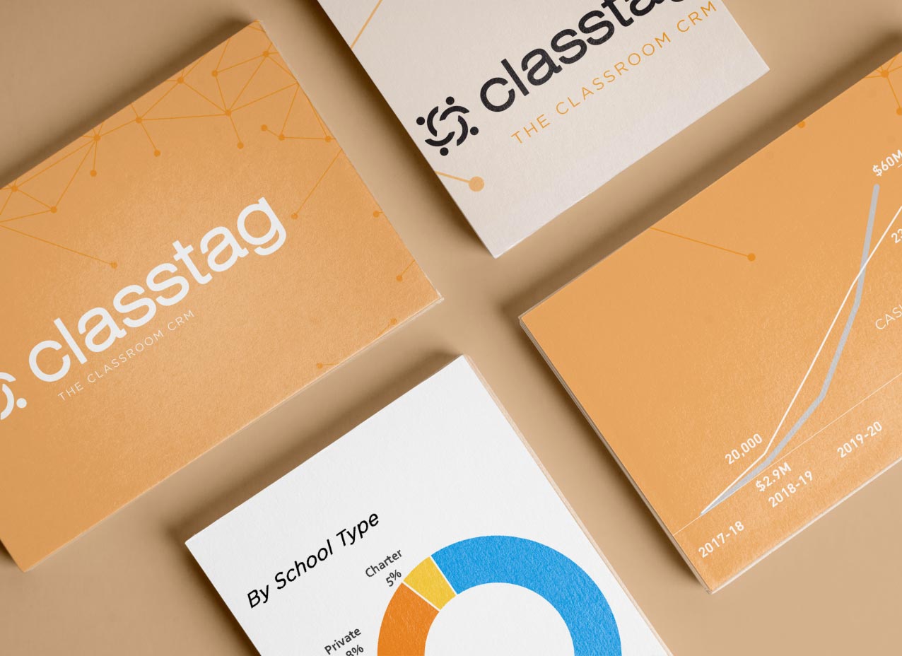 Marketing Collateral for ClassTag - Designity