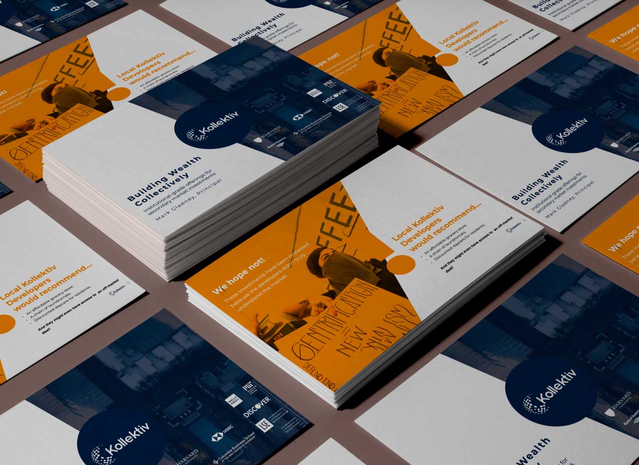 Business Collateral Design for Kollectiv - Designity