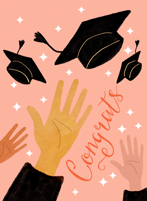 Cap Toss Graduation | Evite