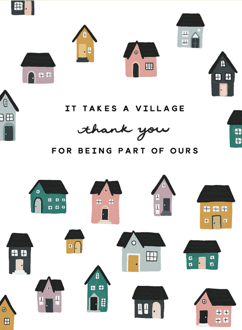 Thank You Village | Evite