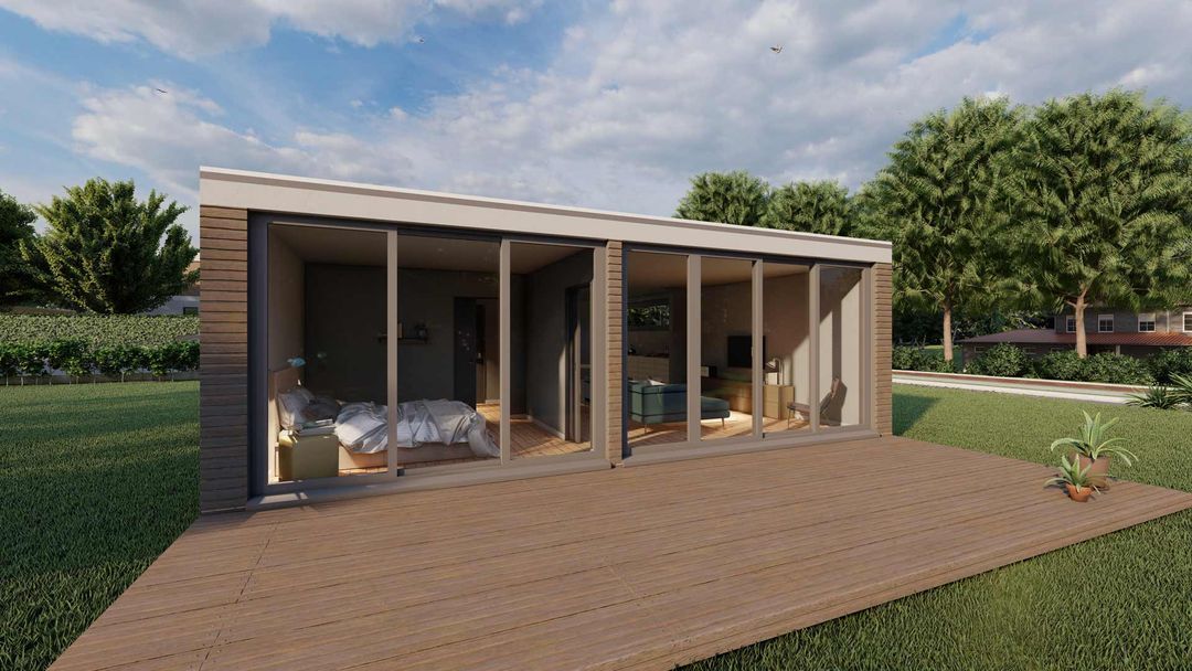 Kompakte Wohneinheit in Modulbauweise | JP SPACES