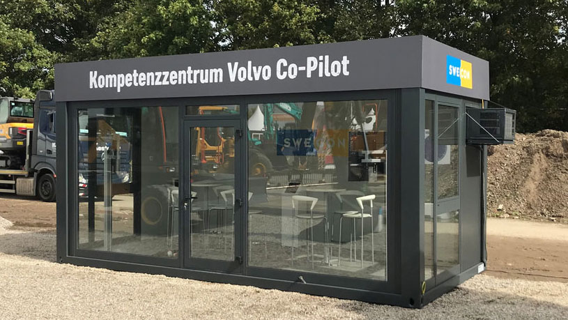 Messecontainer für Swecon | JP SPACES