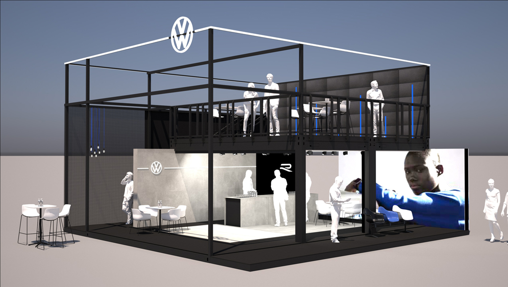 Messekonzept in drei Varianten | JP SPACES