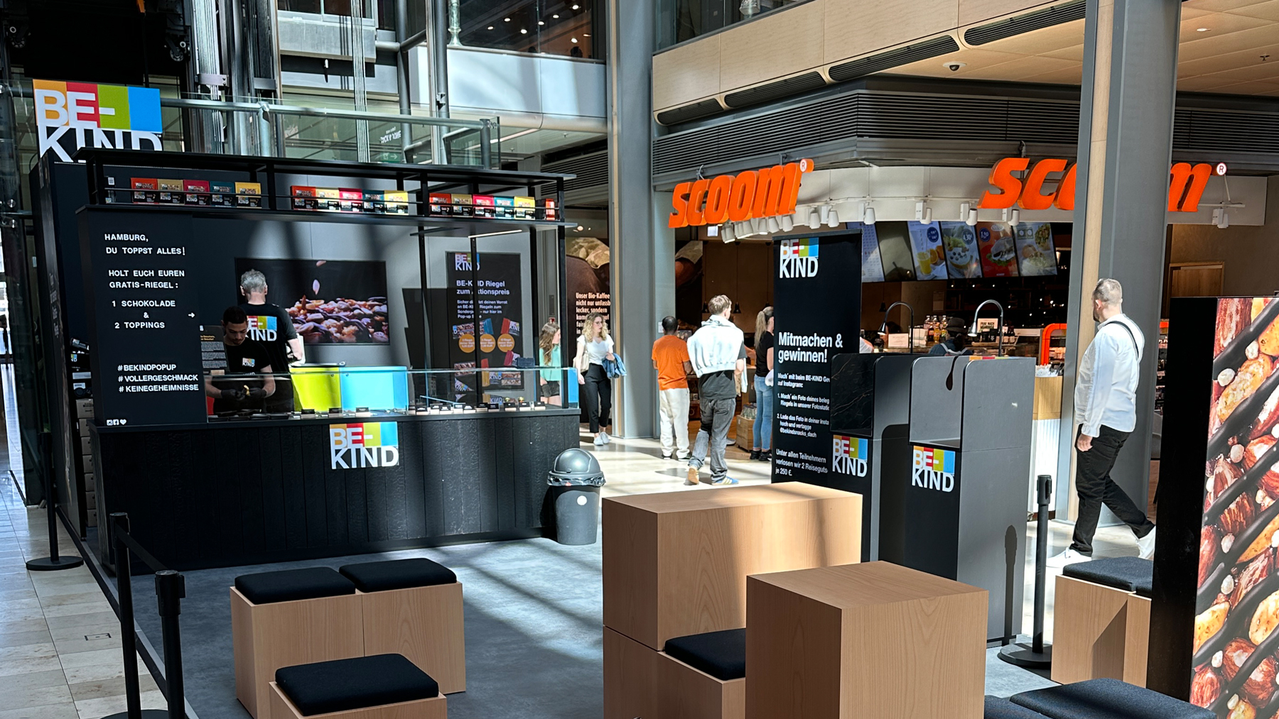 Mobiler Pop-Up Store für BE-KIND | JP SPACES