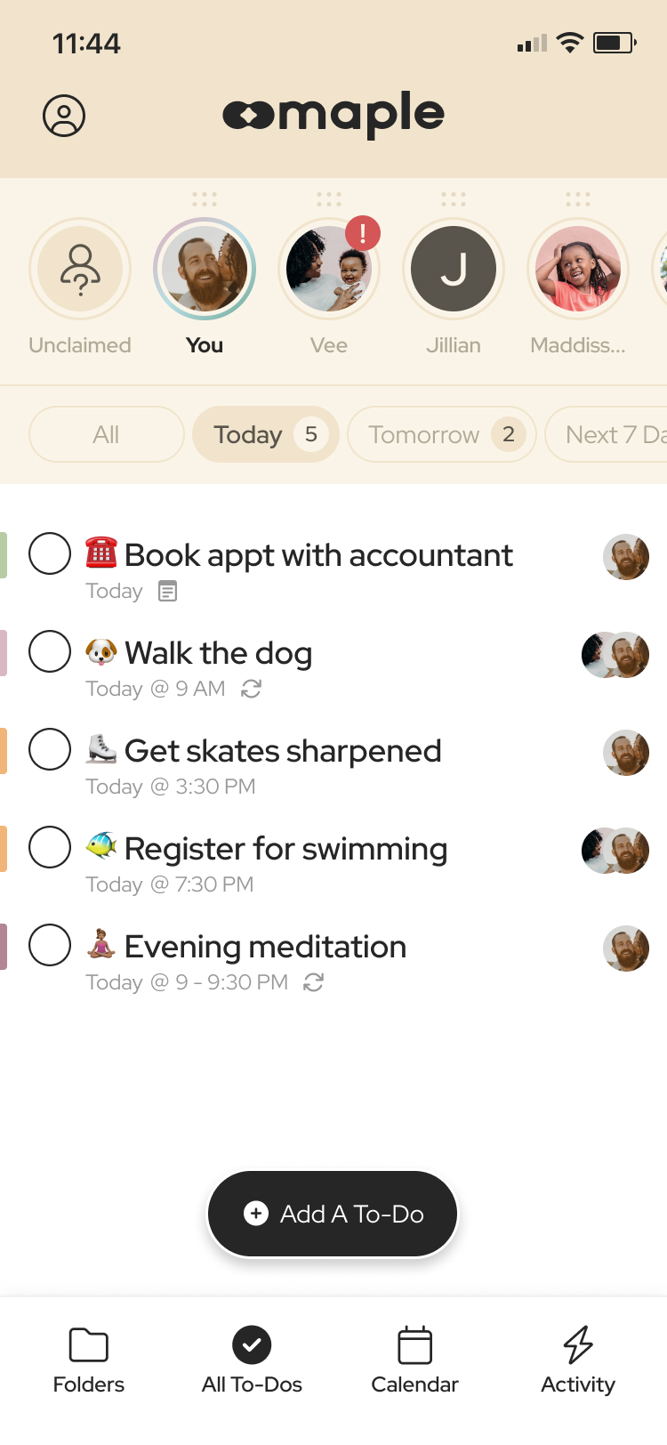 Maple App | Helping you keep it together