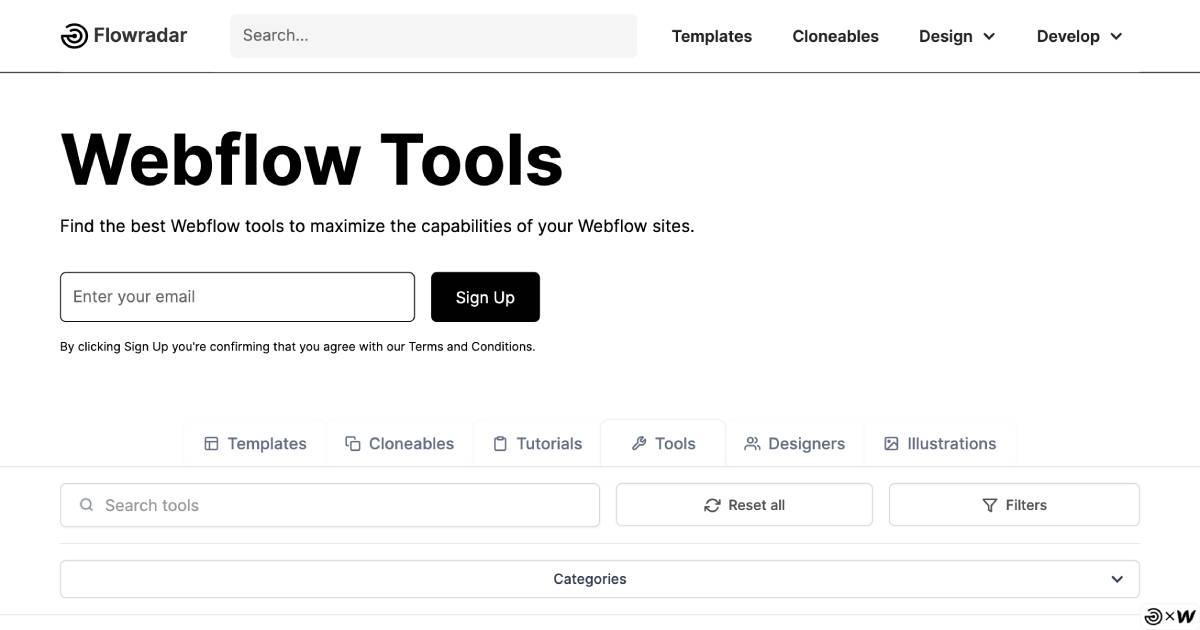 Webflow Integrations | FlowRadar