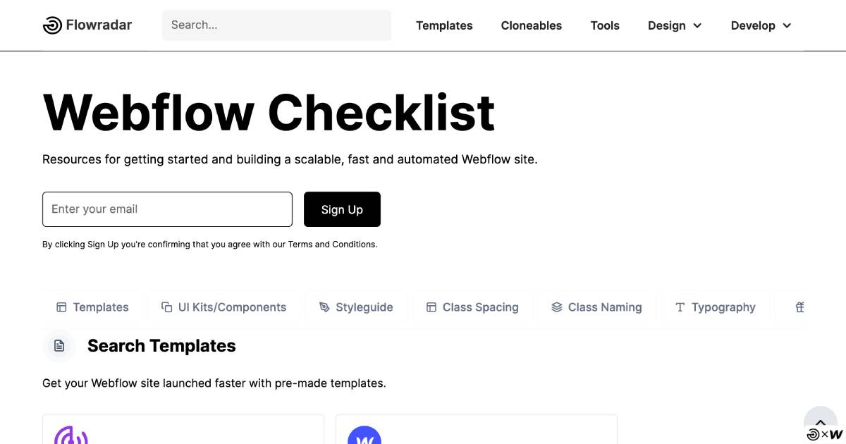 Ultimate Webflow Checklist 2022 - FlowRadar