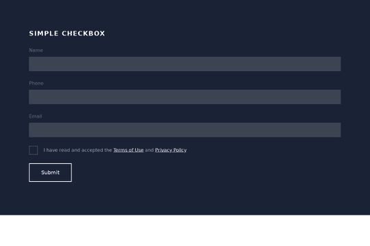 Checkbox Interaction Animation Webflow Cloneable