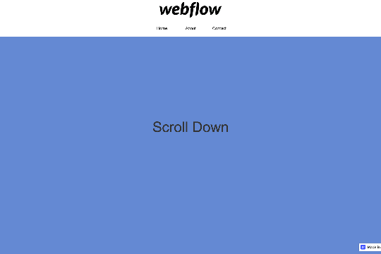 Shrinking Nav on Scroll Webflow Cloneable | FlowRadar
