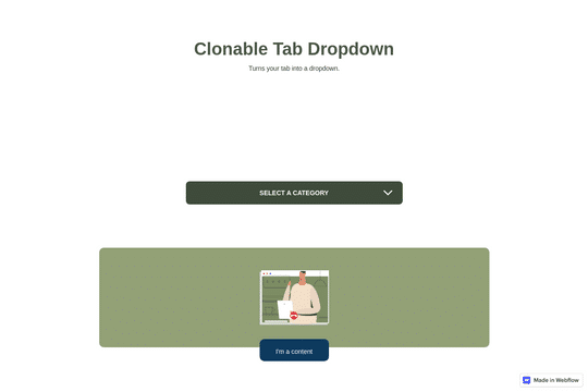 Call to Action Hover Animation Webflow Cloneable | FlowRadar