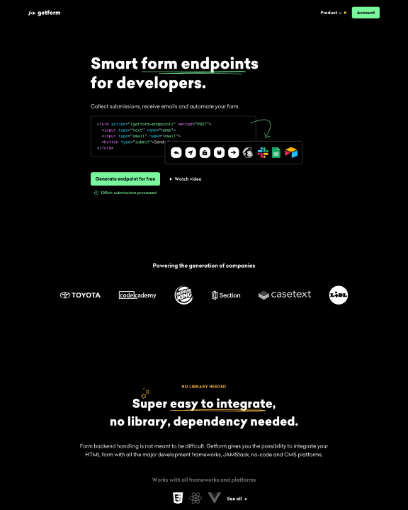 Getform + Webflow Integrations Tutorials