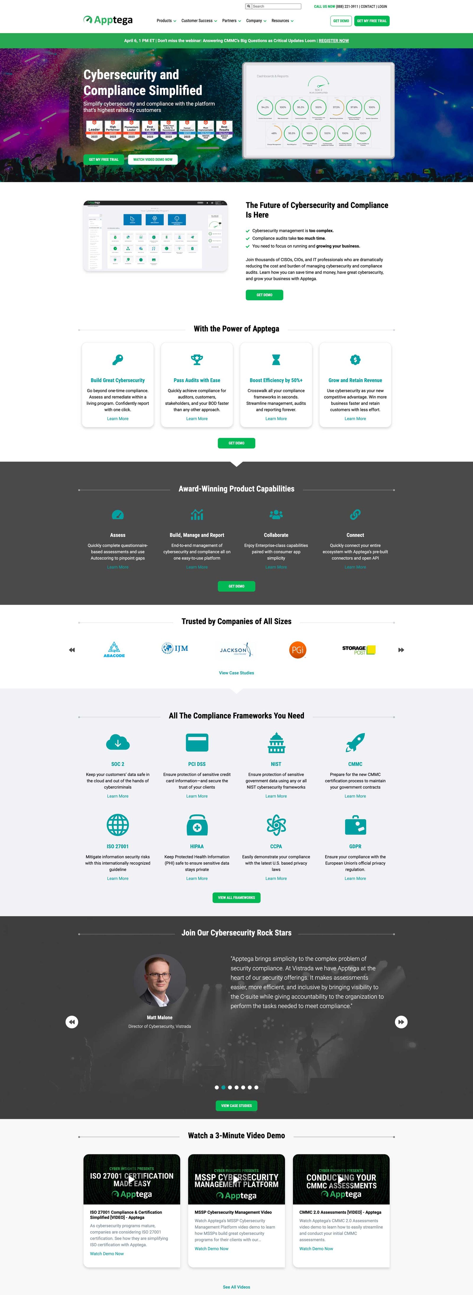 Apptega - Digital Marketing Case Study | Fratzke