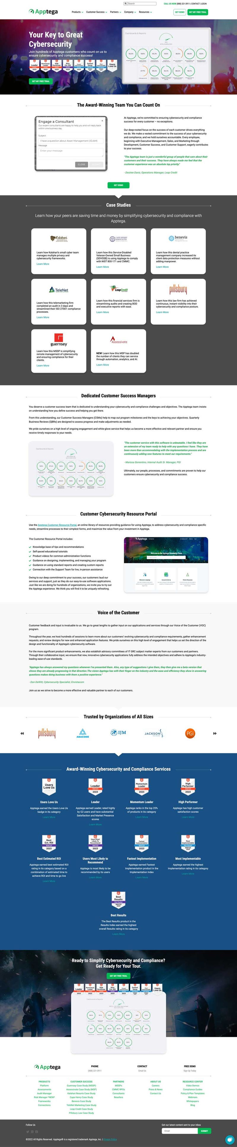 Apptega - Digital Marketing Case Study | Fratzke