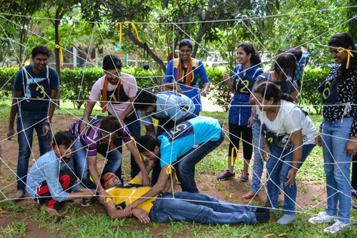 Spider Web Team Building Activity