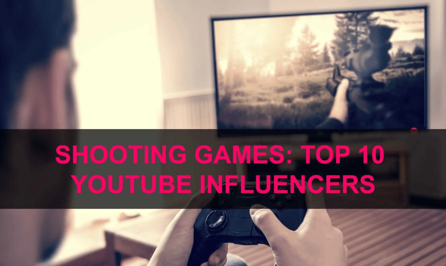 YouTube Gaming Influencers: Shooting Games Top 10 YouTubers | CloutBoost