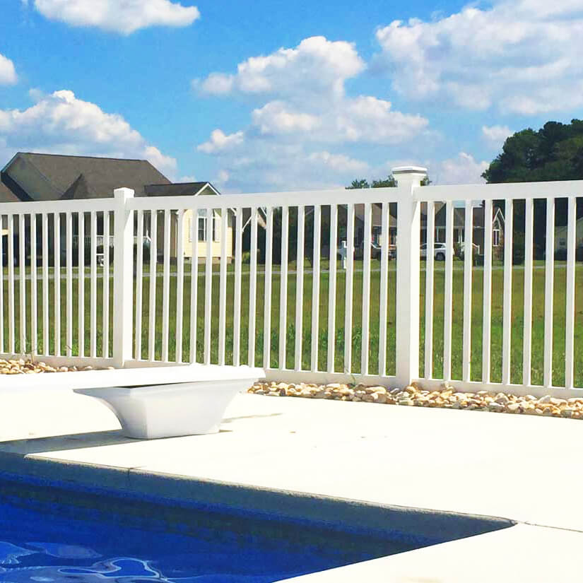 Vinyl Pool Fences - VinylFence.LA