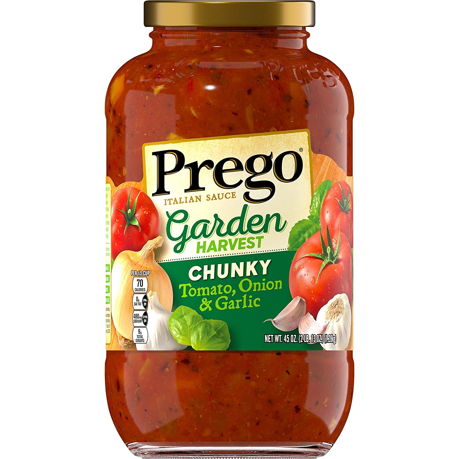 [Amazon] Prego Garden Harvest Chunky Tomato Sauce, 45 oz. - $3.17 (was ...
