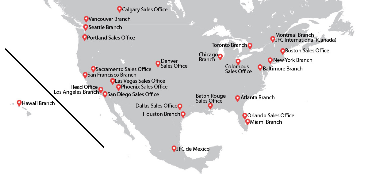 Locations - JFC International