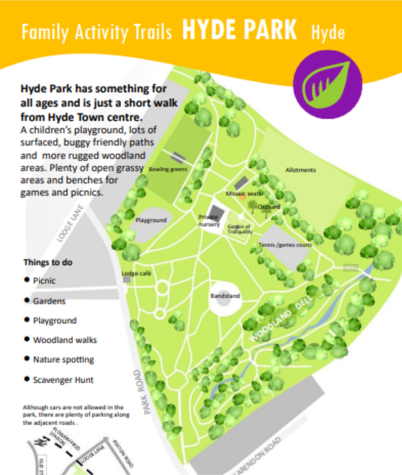 Tameside - Where To Go - Outdoor trails and crafts
