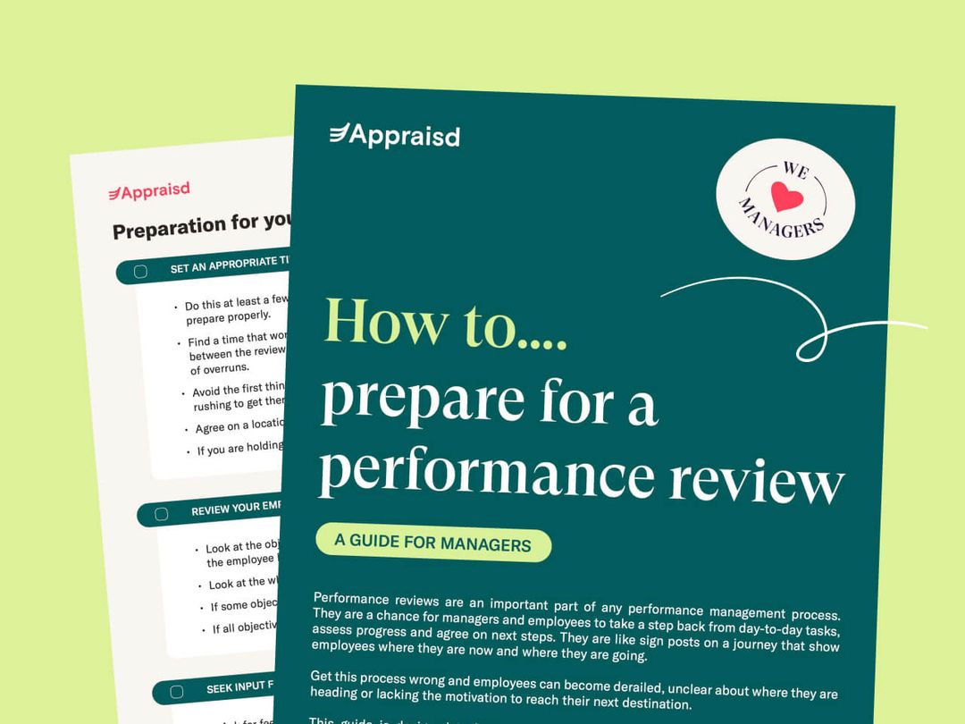 Performance reviews and appraisals planning guide