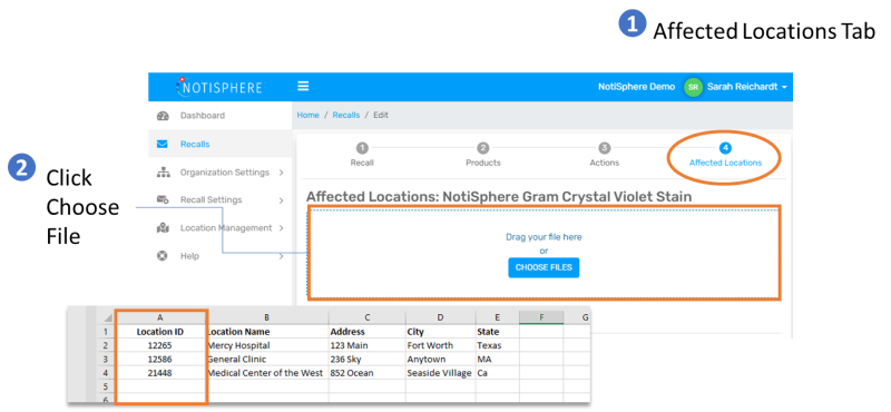 Basic Steps to Creating a Recall - for Suppliers