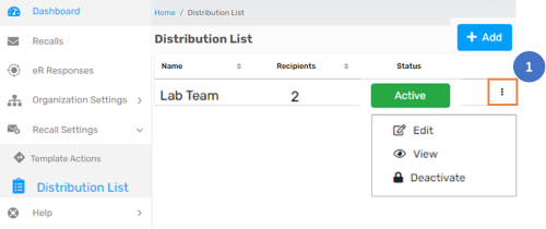 Creating Distribution Lists for Delegate Tasks