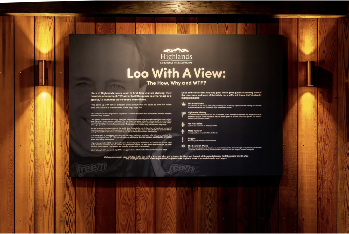 Loo with a View | Highlands Attractions | Highlands