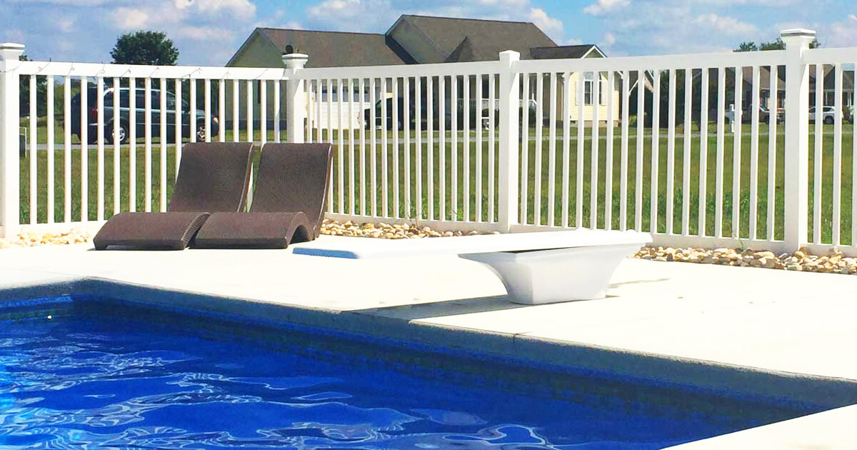 Vinyl Pool Fences - VinylFence.LA