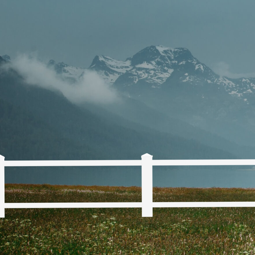 Vinyl Ranch Rails - VinylFence.LA